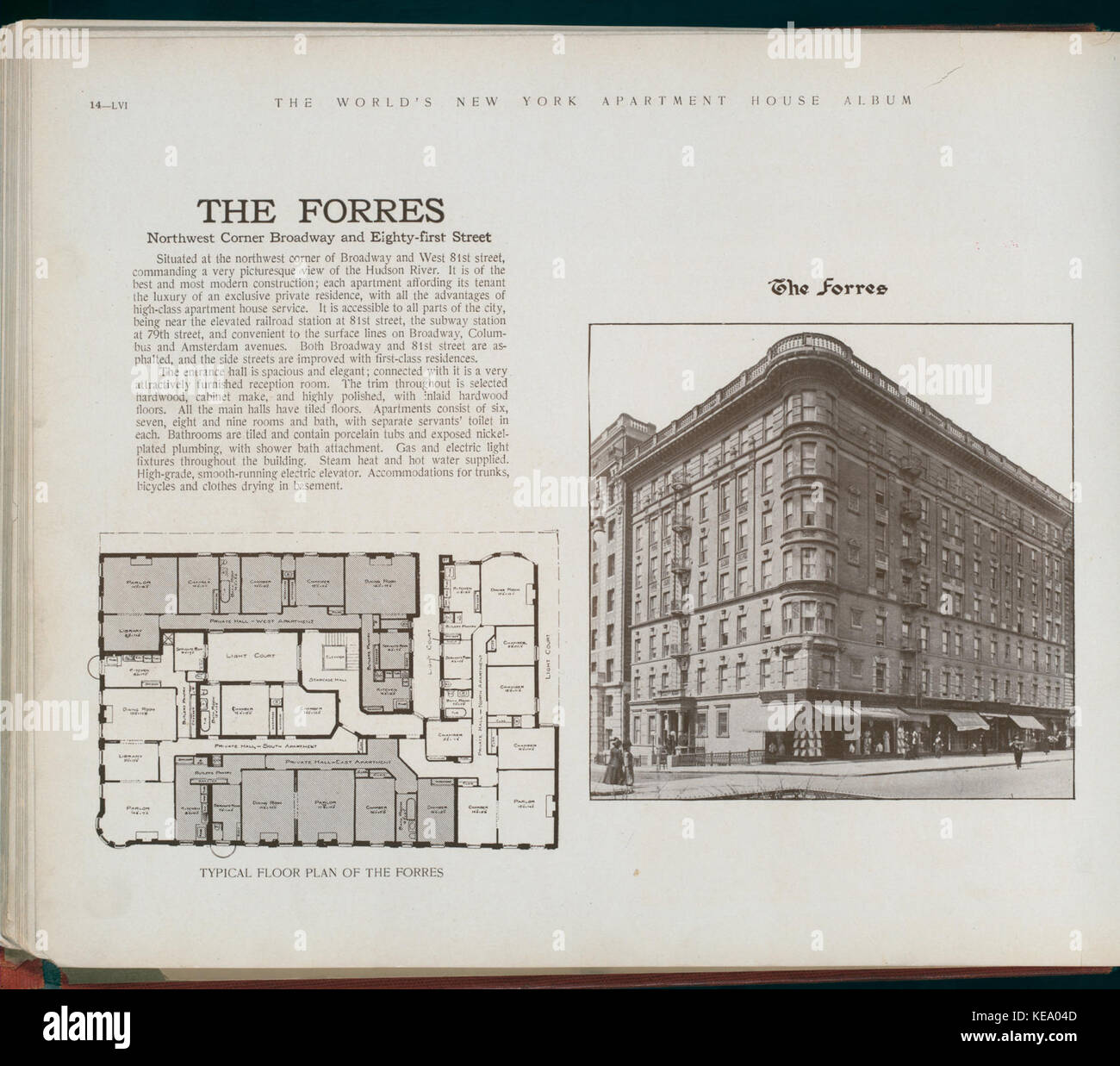 The Forres. Northwest Corner Broadway and Eighty first Street (NYPL ...