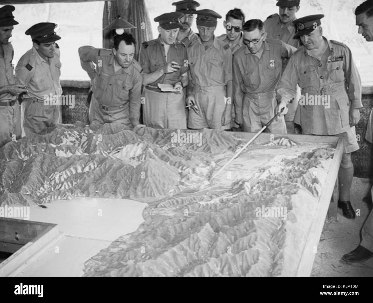 Tactical briefing Black and White Stock Photos & Images - Alamy