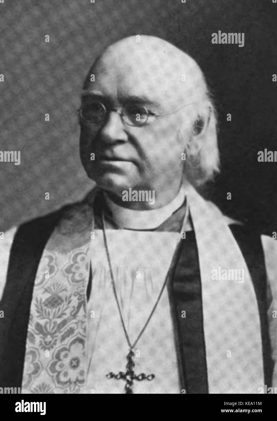 The Rt. Rev. William Edward McLaren Stock Photo - Alamy