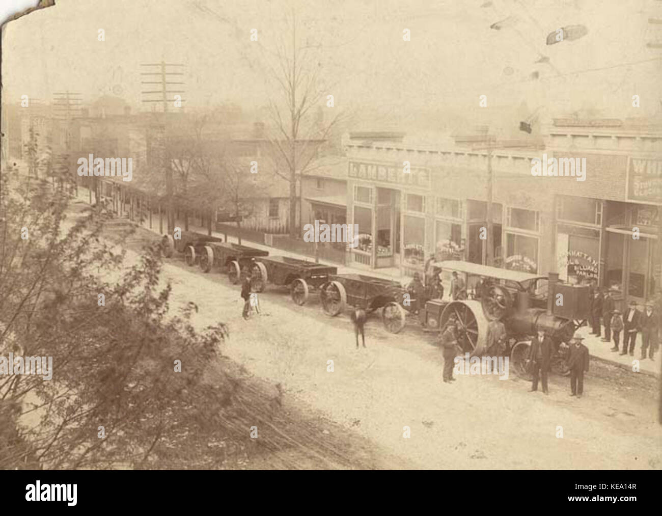 Traction engine Huntsville 1900s Stock Photo - Alamy