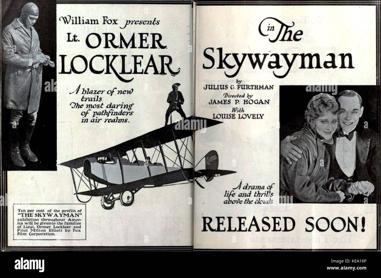 The Skywayman (1920) 2 Stock Photo - Alamy