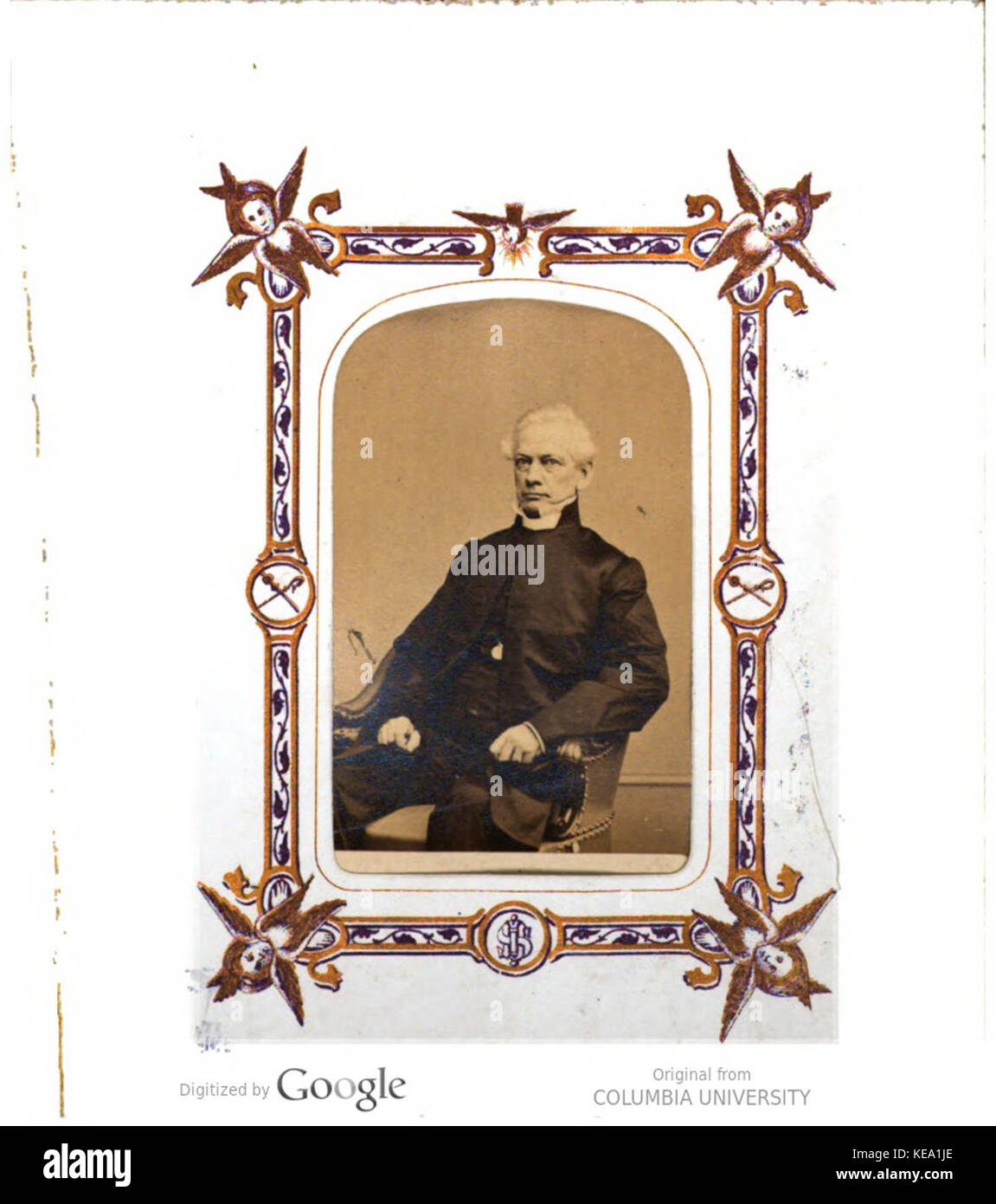 A portrait or reference to the Rt. Rev. H. Potter, a notable figure ...