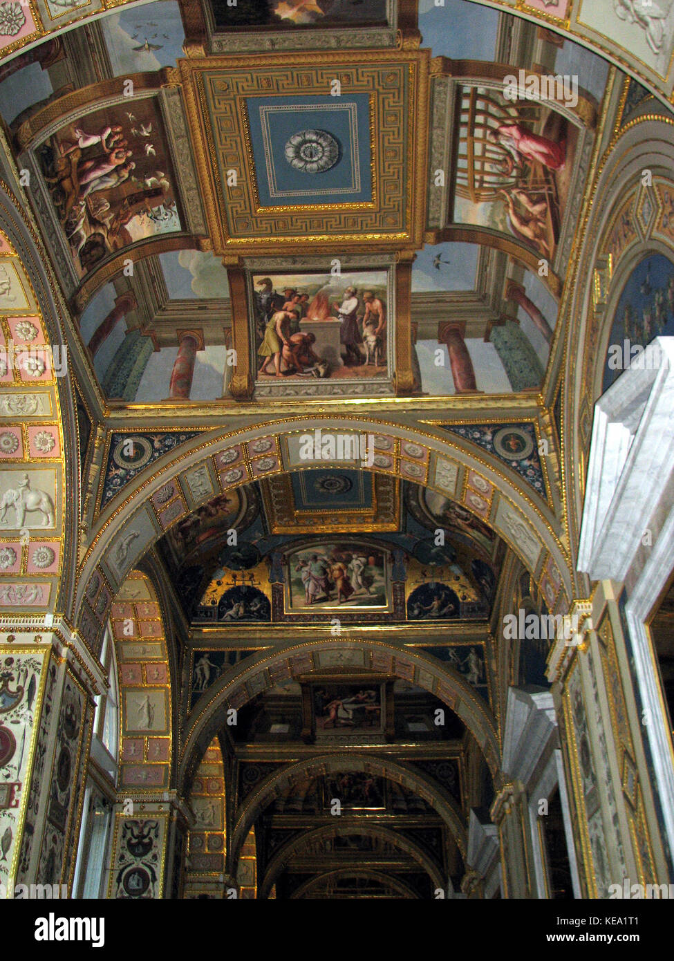 Loggias of Raphael (details) 01 Stock Photo - Alamy