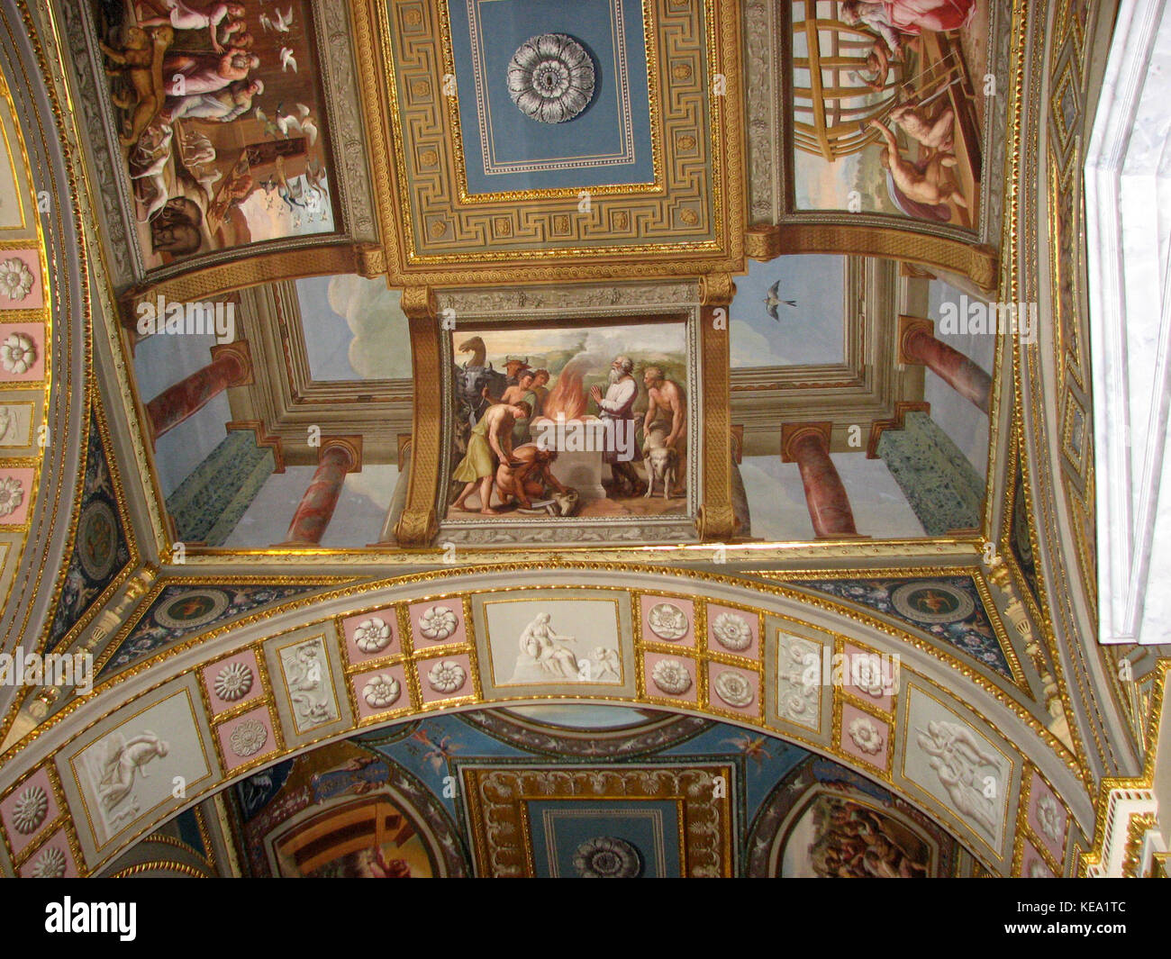 Loggias of Raphael (details) 02 Stock Photo - Alamy