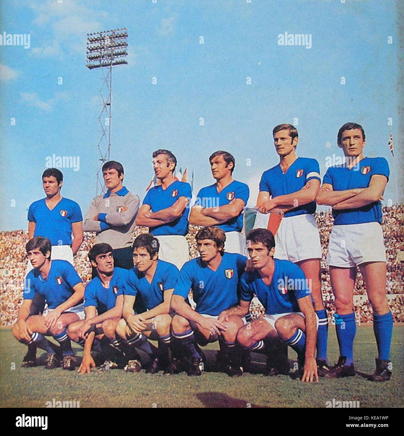 Italy Team Rome, 1969 Stock Photo - Alamy