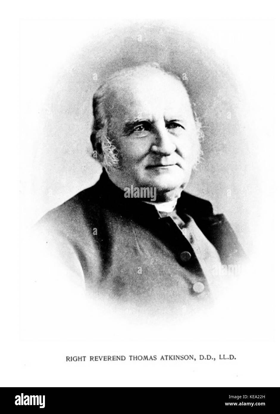 The Rt. Rev. Thomas Atkinson Stock Photo - Alamy