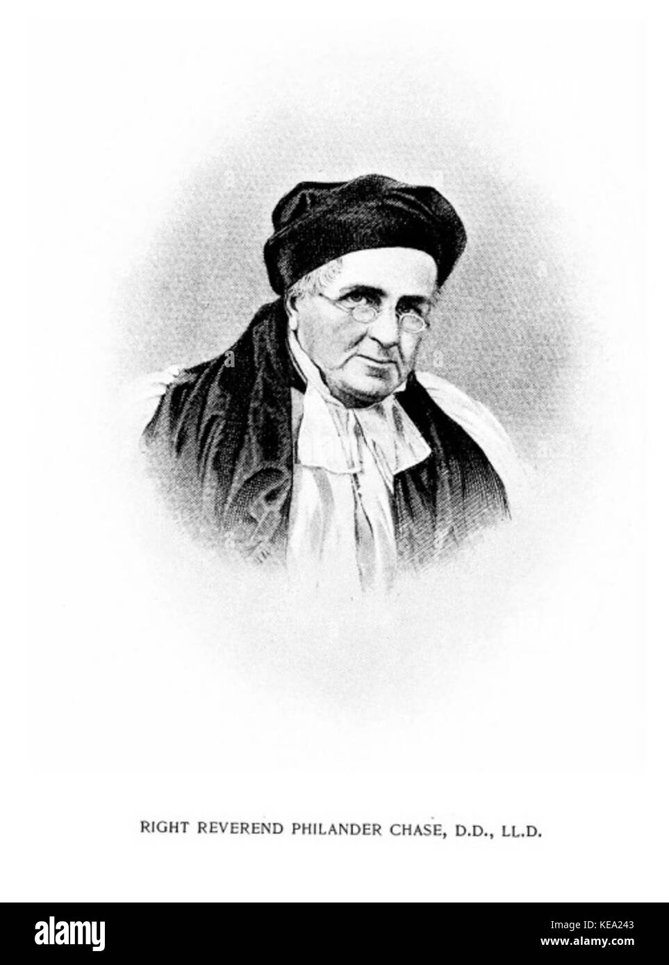 The Rt. Rev. Philander Chase Stock Photo - Alamy