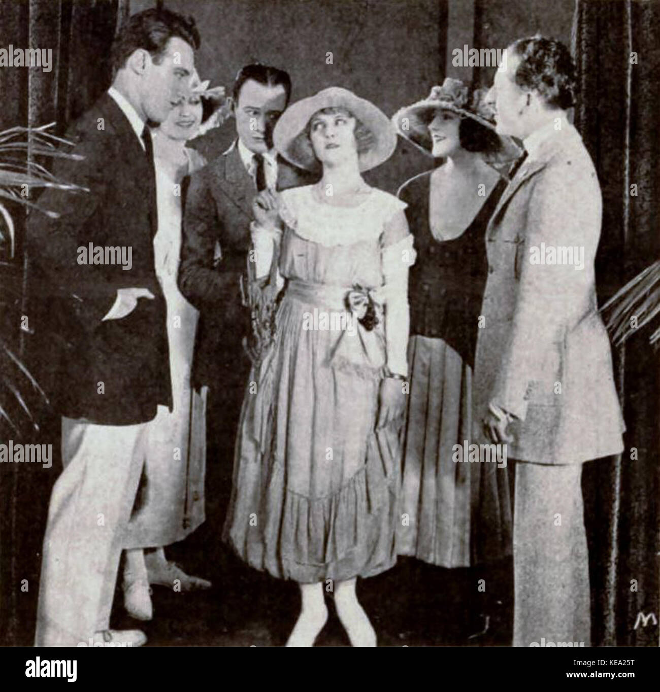 A 1920 film titled *The Husband Hunter*, a silent romantic comedy ...