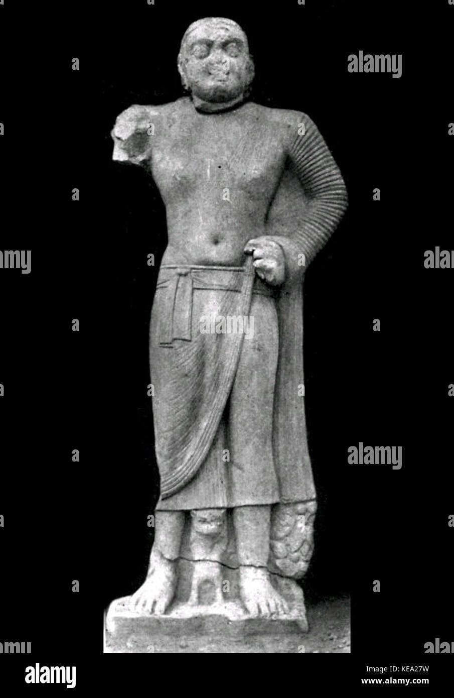 Bodhisattva dedicated by Bhikshu Bala at Sarnath 123 CE Stock Photo - Alamy