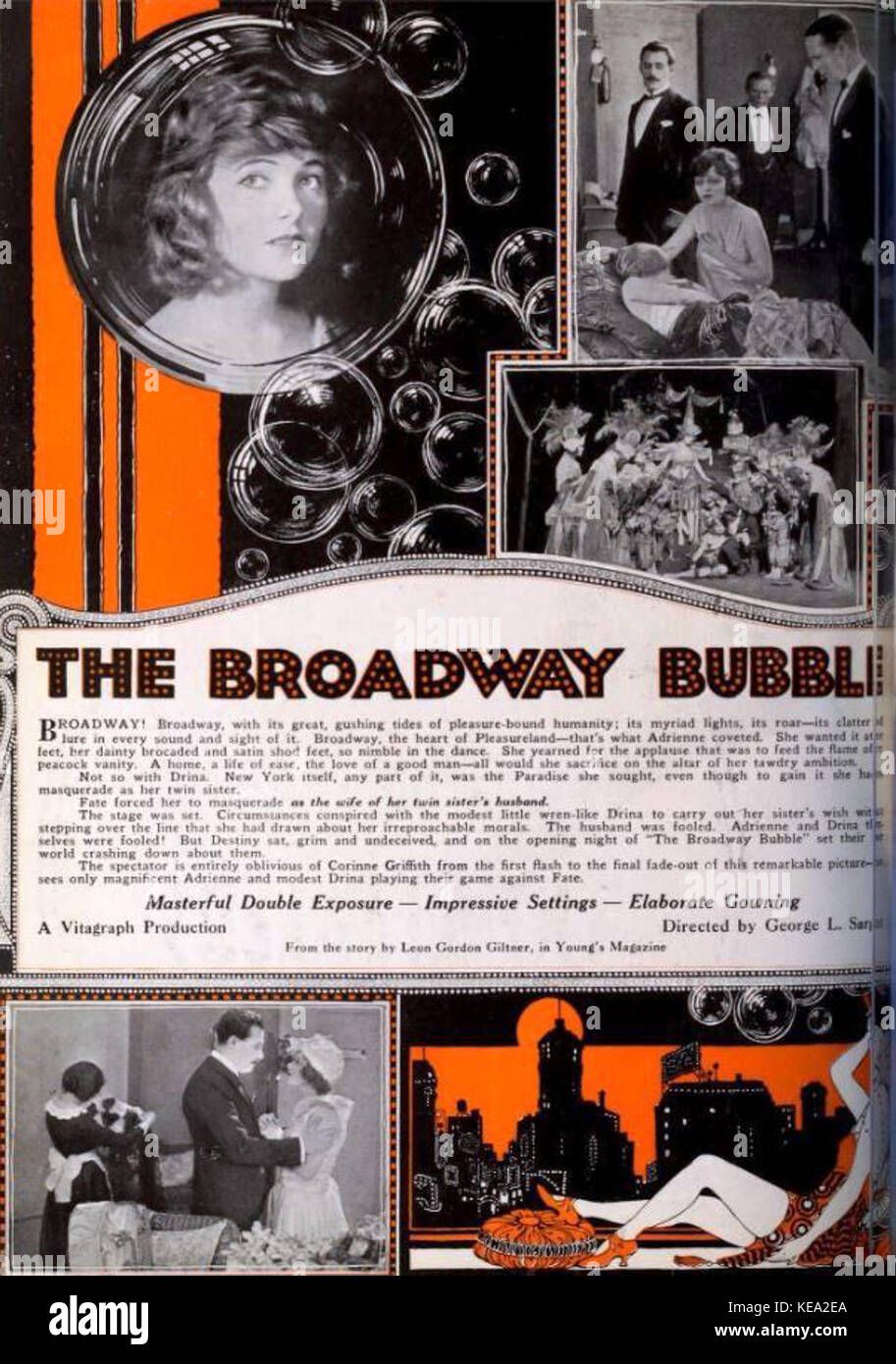 The Broadway Bubble (1920) 5 Stock Photo - Alamy
