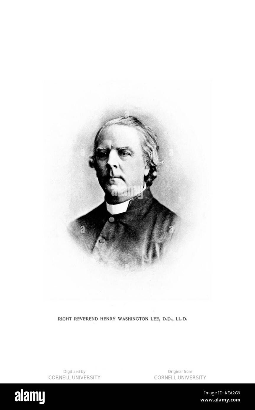 The Rt. Rev. Henry W. Lee Stock Photo - Alamy