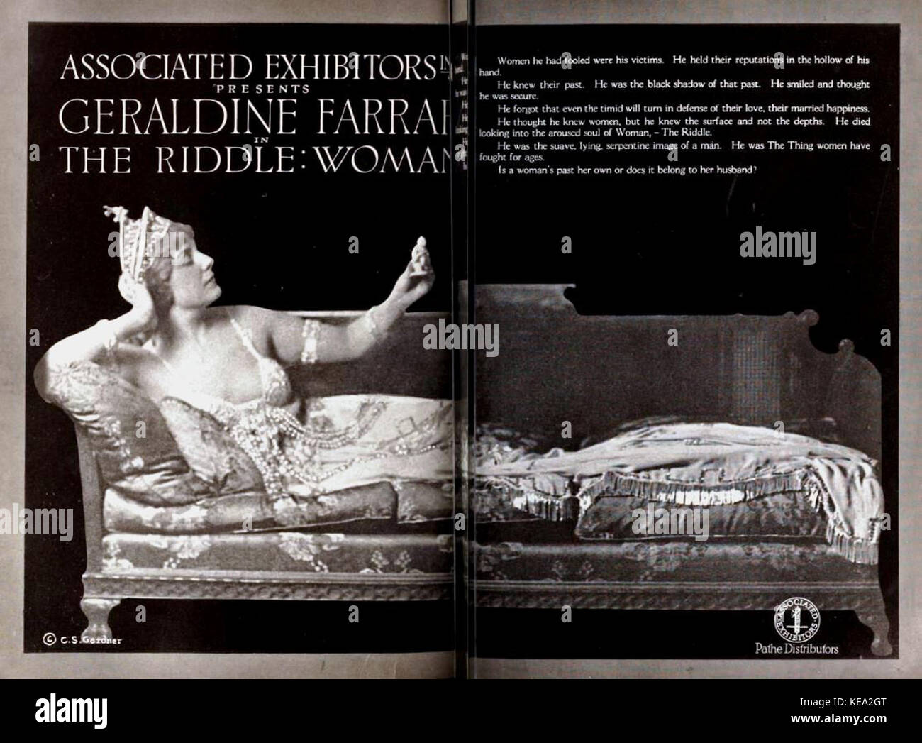 *The Riddle Woman*, a 1920 film, explores themes of mystery and ...