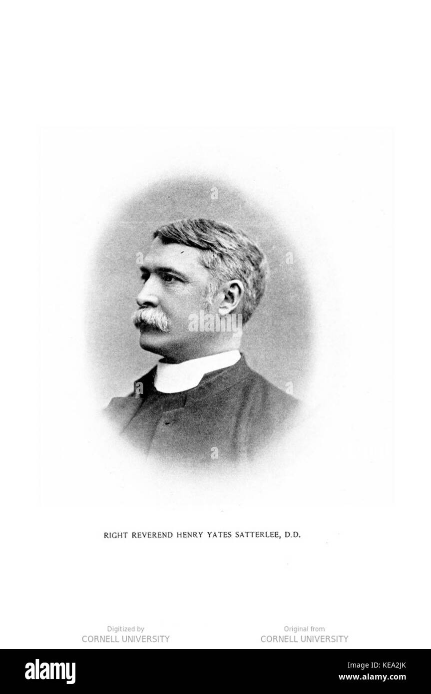The Rt Rev. Henry Yates Satterlee Stock Photo - Alamy