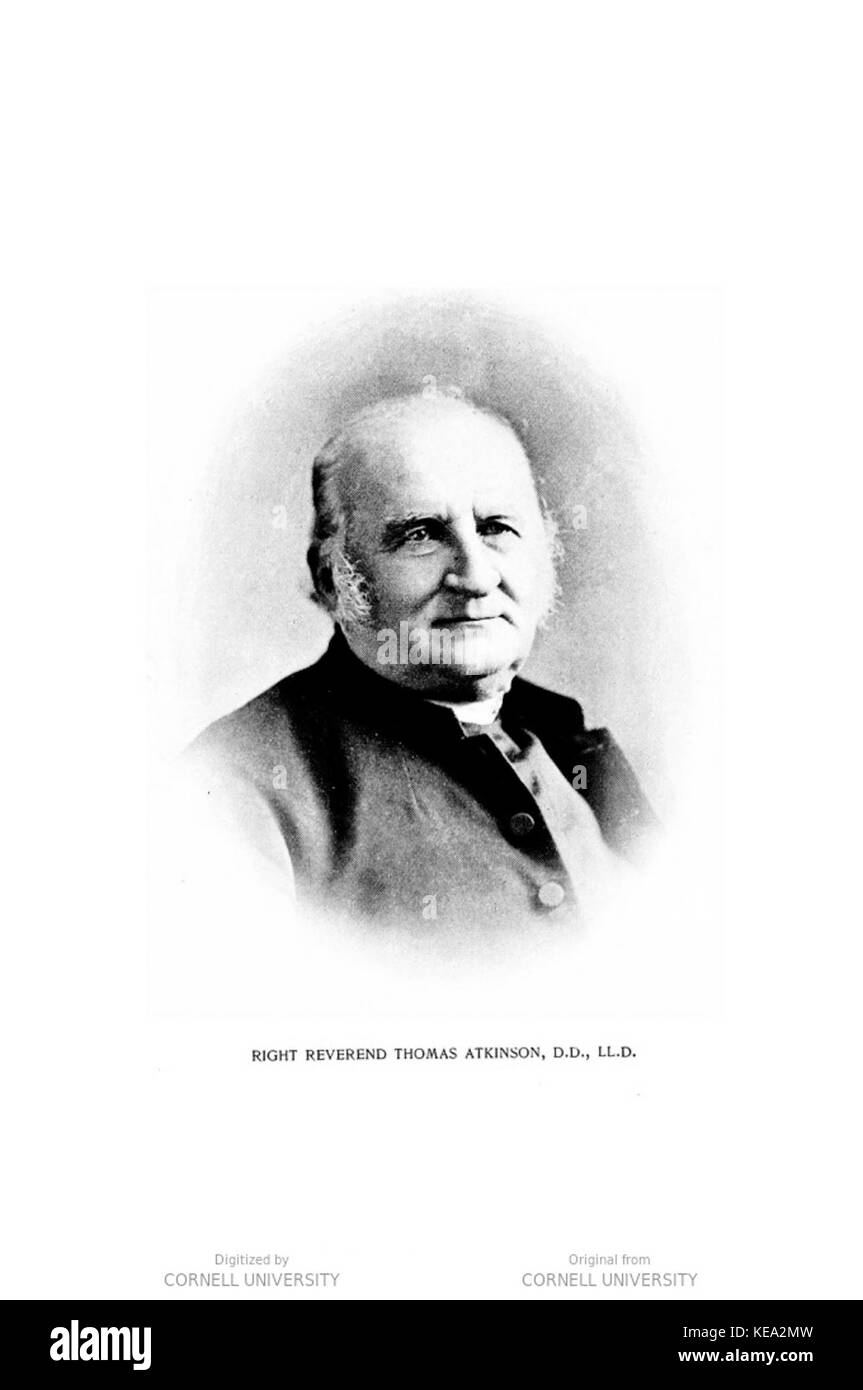 The Rt Rev Thomas Atkinson Stock Photo - Alamy