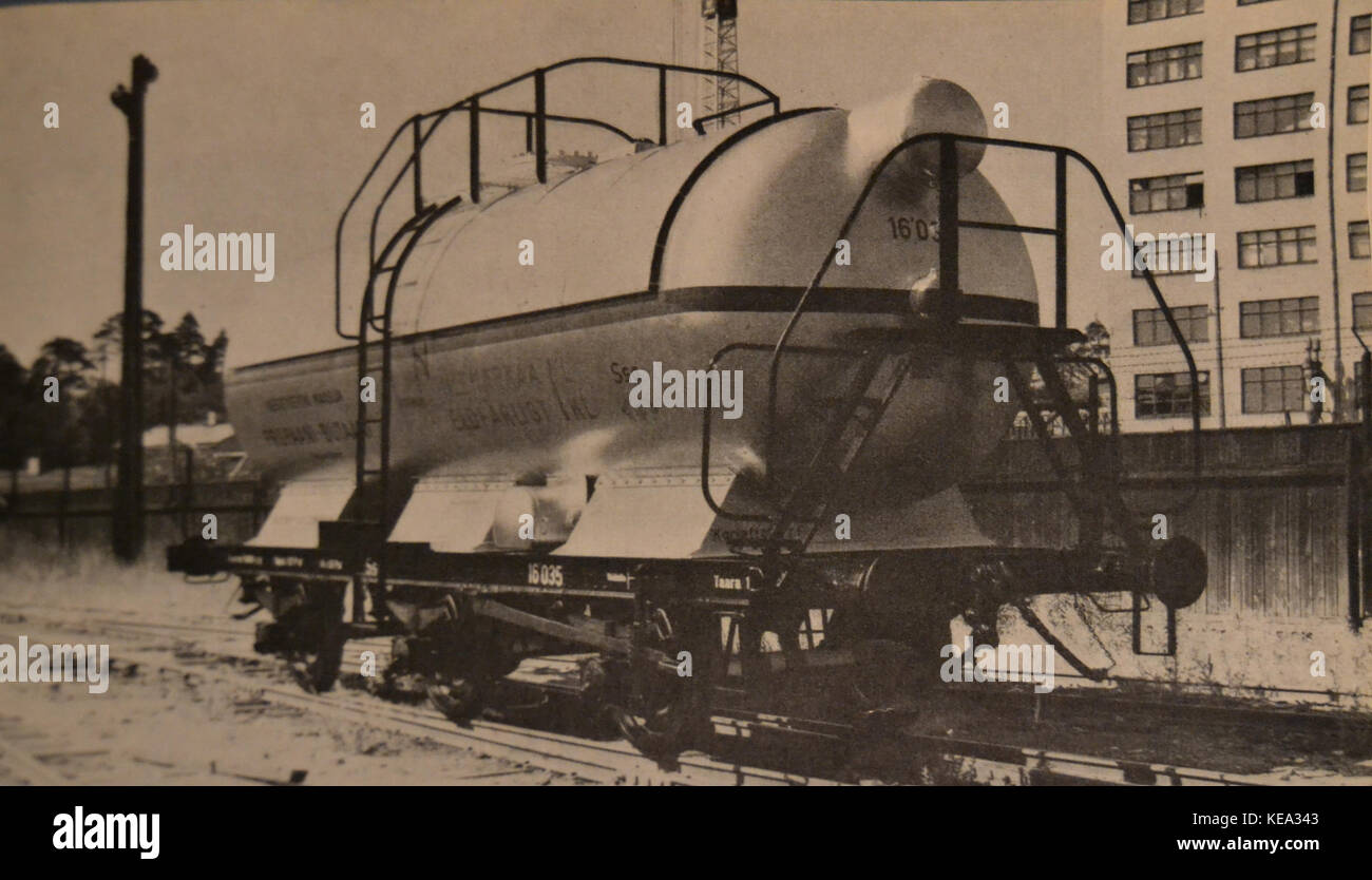 LPG wagon of Finland Stock Photo - Alamy