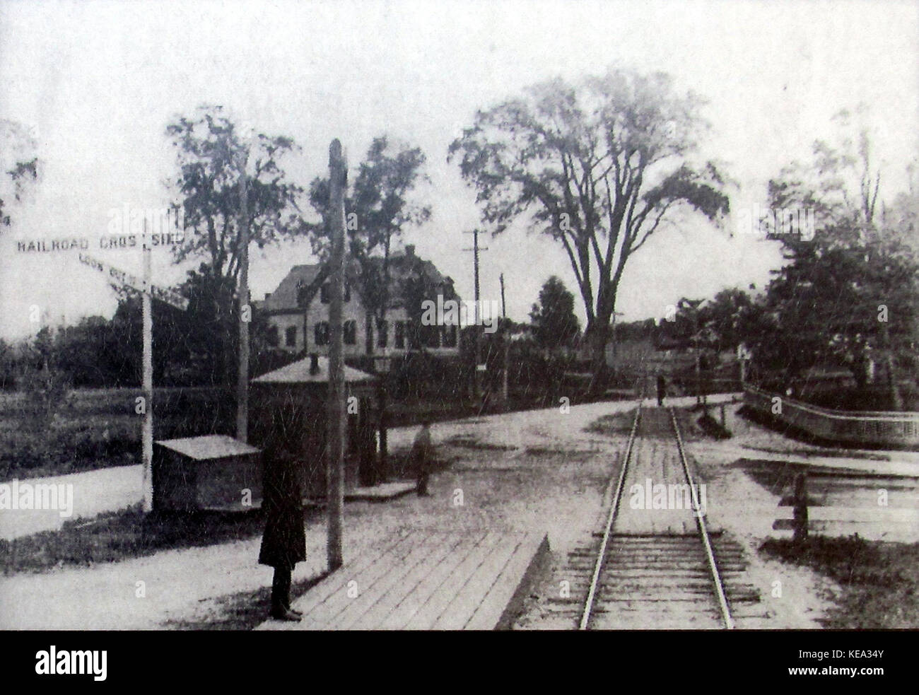 1880s railroad station hi-res stock photography and images - Alamy