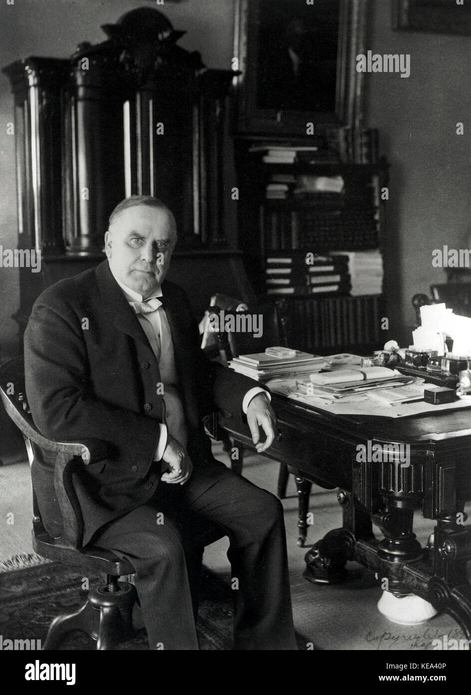 This photograph of William McKinley, the 25th President of the United ...