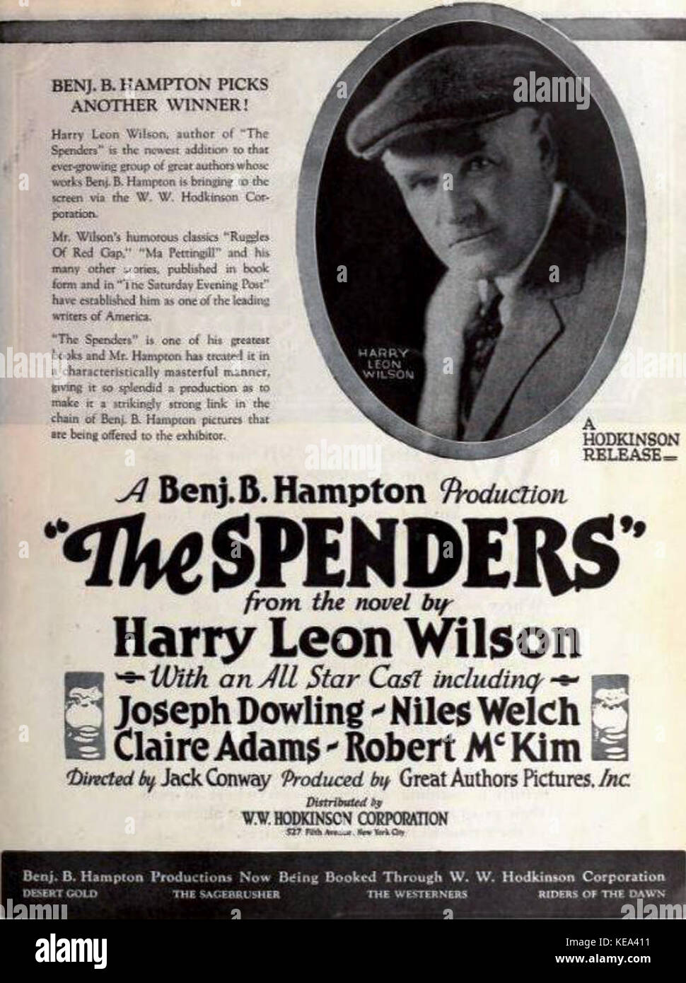 The Spenders (1921) 1 Stock Photo - Alamy