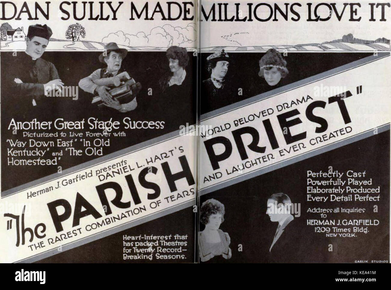 The Parish Priest (1920) 2 Stock Photo - Alamy