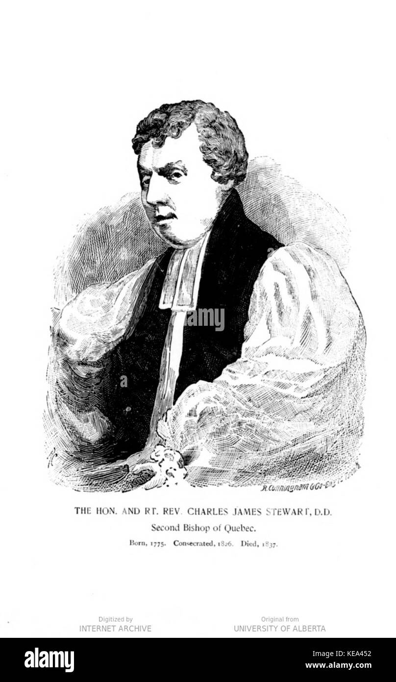 The Rt. Rev. Charles James Stewart Stock Photo - Alamy