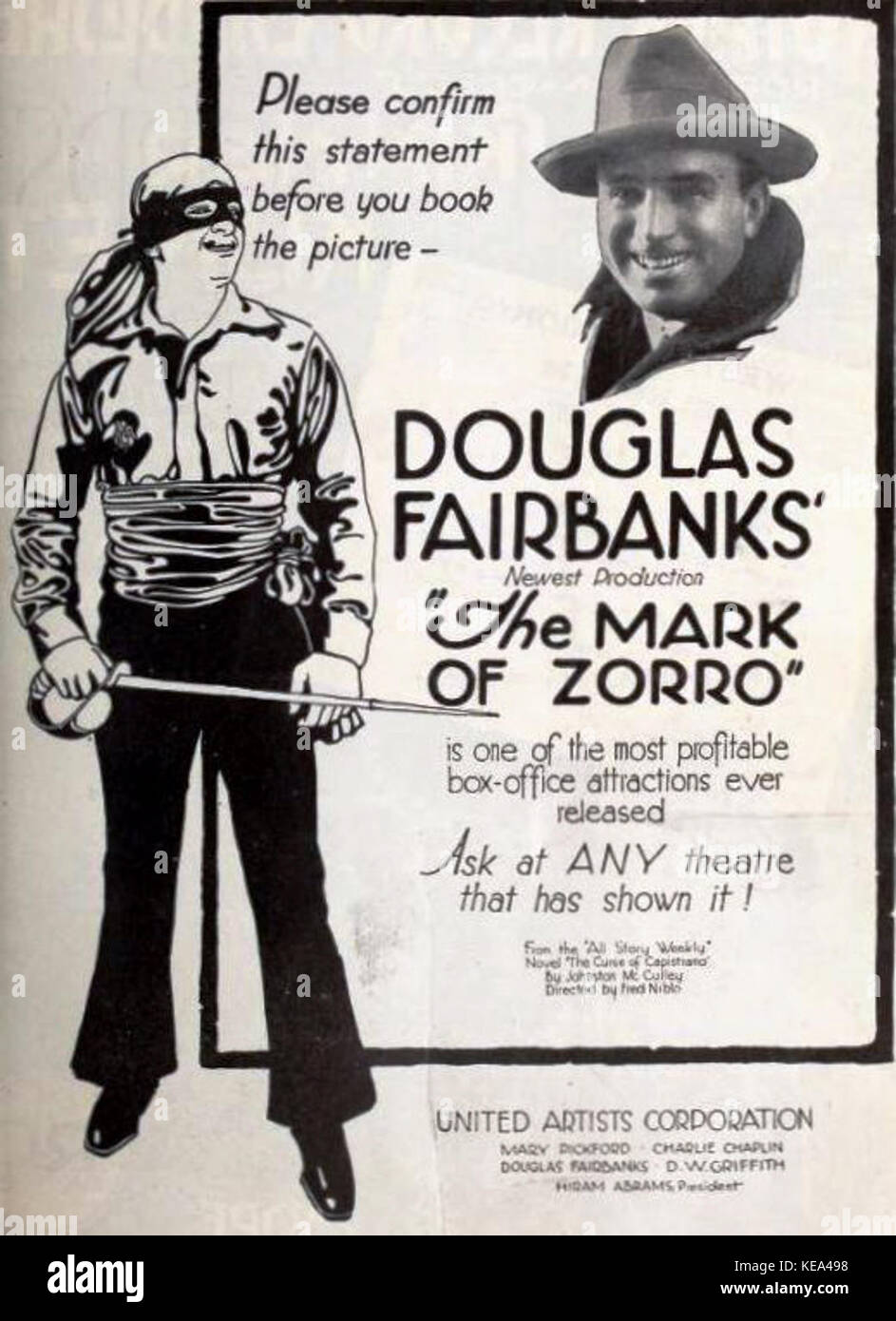 The mark of zorro hi-res stock photography and images - Alamy