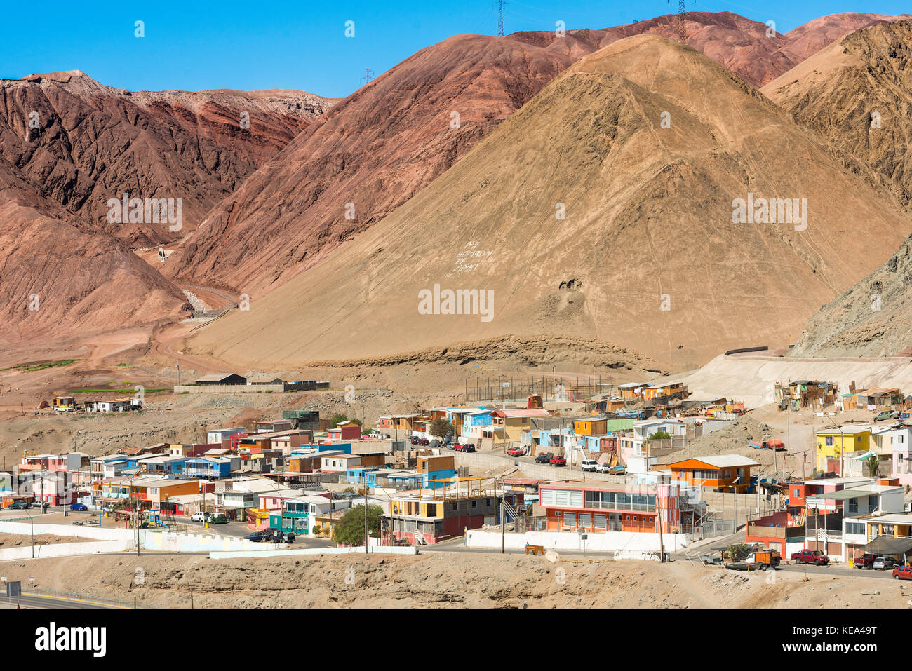 Antofagasta, Antofagasta Region, Chile - Caleta Coloso, a small group ...