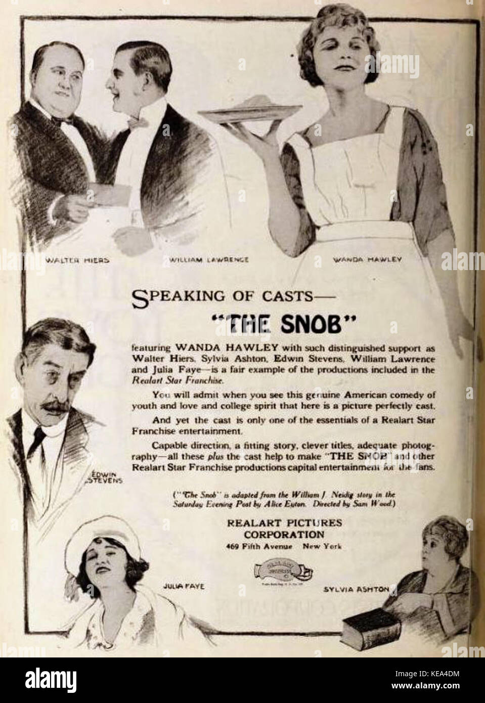 Snob illustration hi-res stock photography and images - Alamy