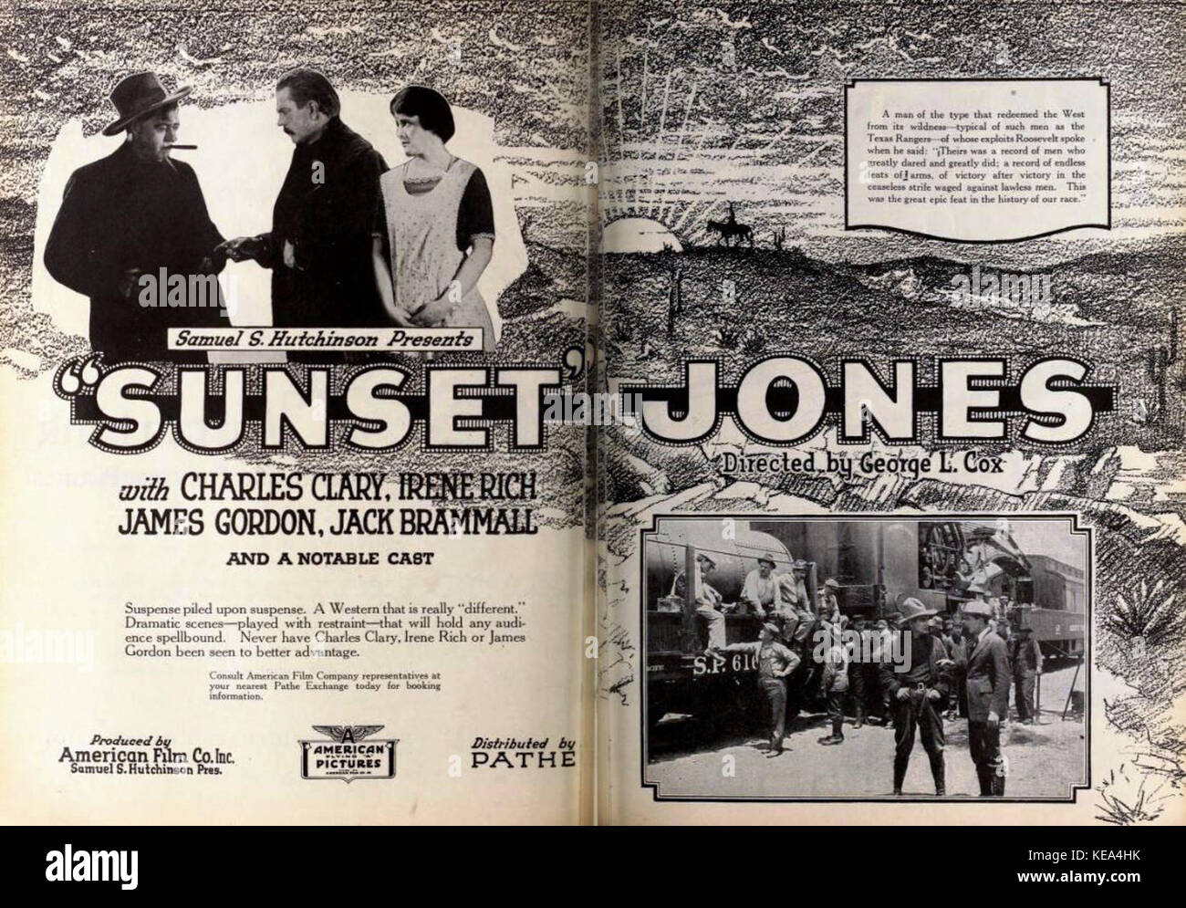 Sunset Jones (1921) 4 Stock Photo - Alamy