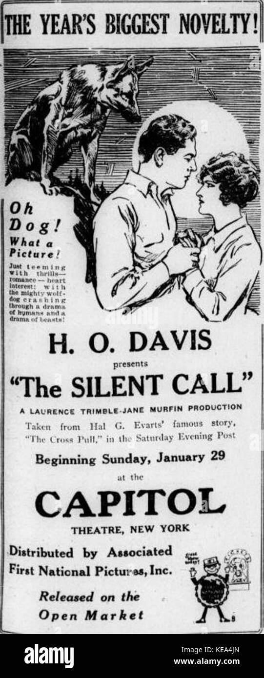 The Silent Call (1921) 3 Stock Photo - Alamy