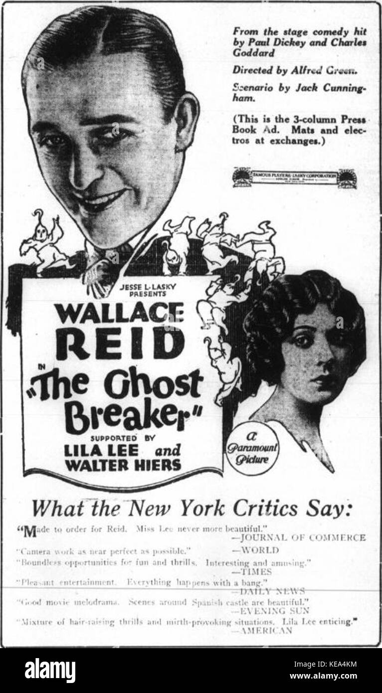 The Ghost Breaker (1922) 2 Stock Photo - Alamy