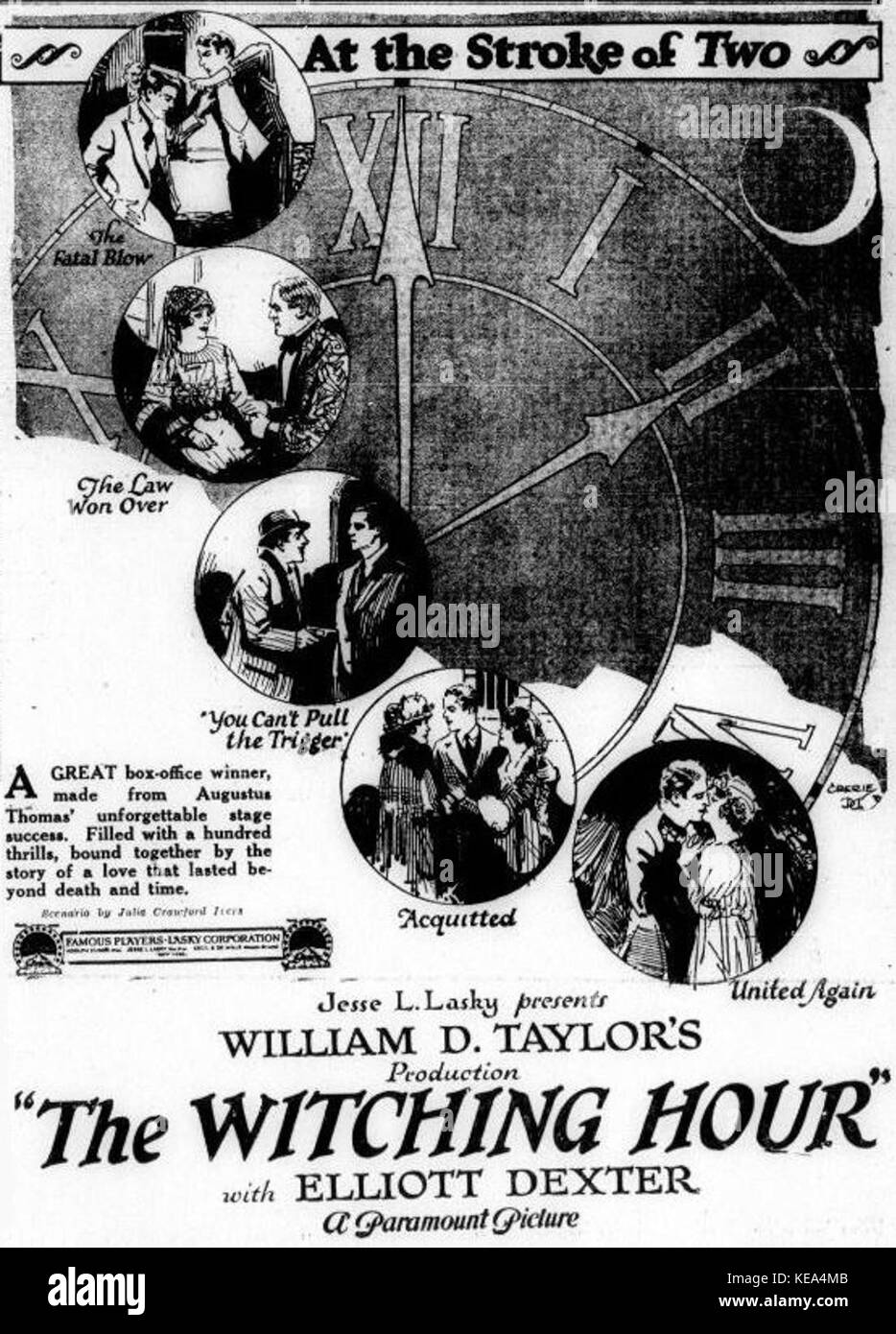 The Witching Hour (1921) 2 Stock Photo - Alamy