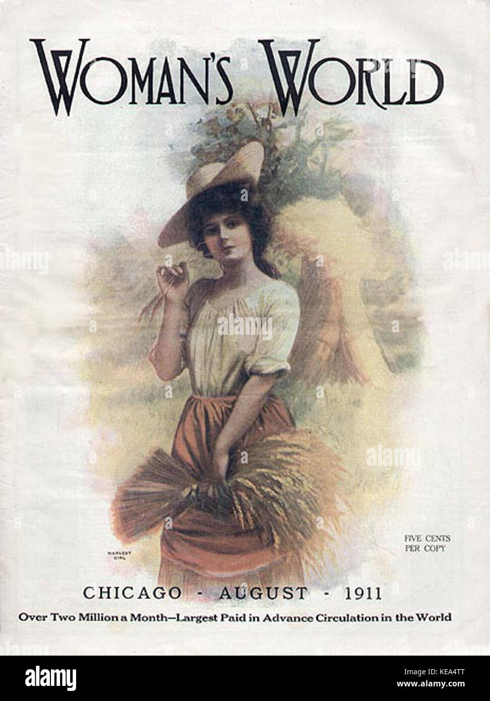 Woman's World 1911 08 Stock Photo - Alamy
