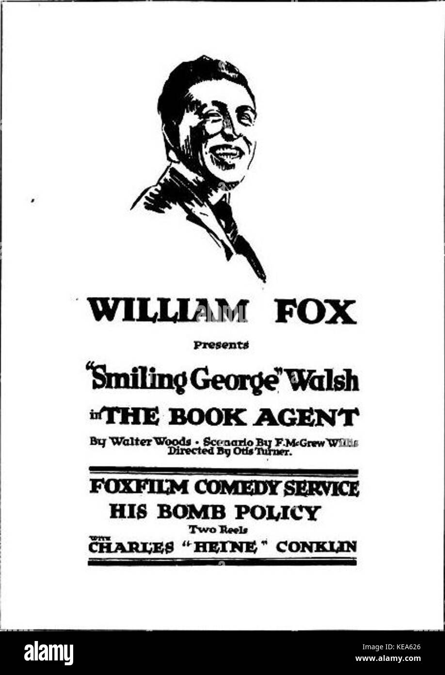 The Book Agent (1917) 1 Stock Photo - Alamy