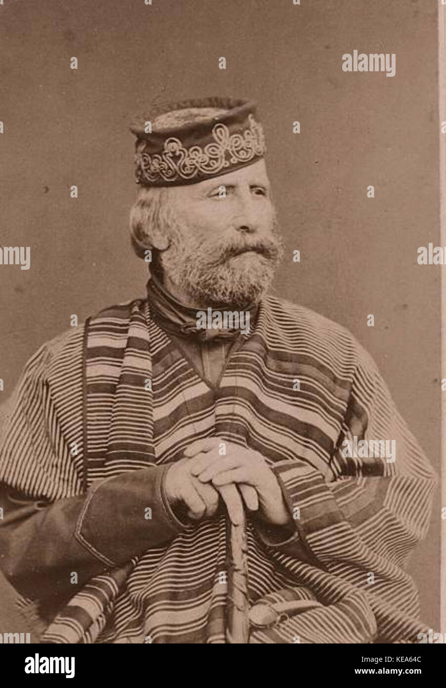 Giuseppe Garibaldi circa 1860 Stock Photo - Alamy