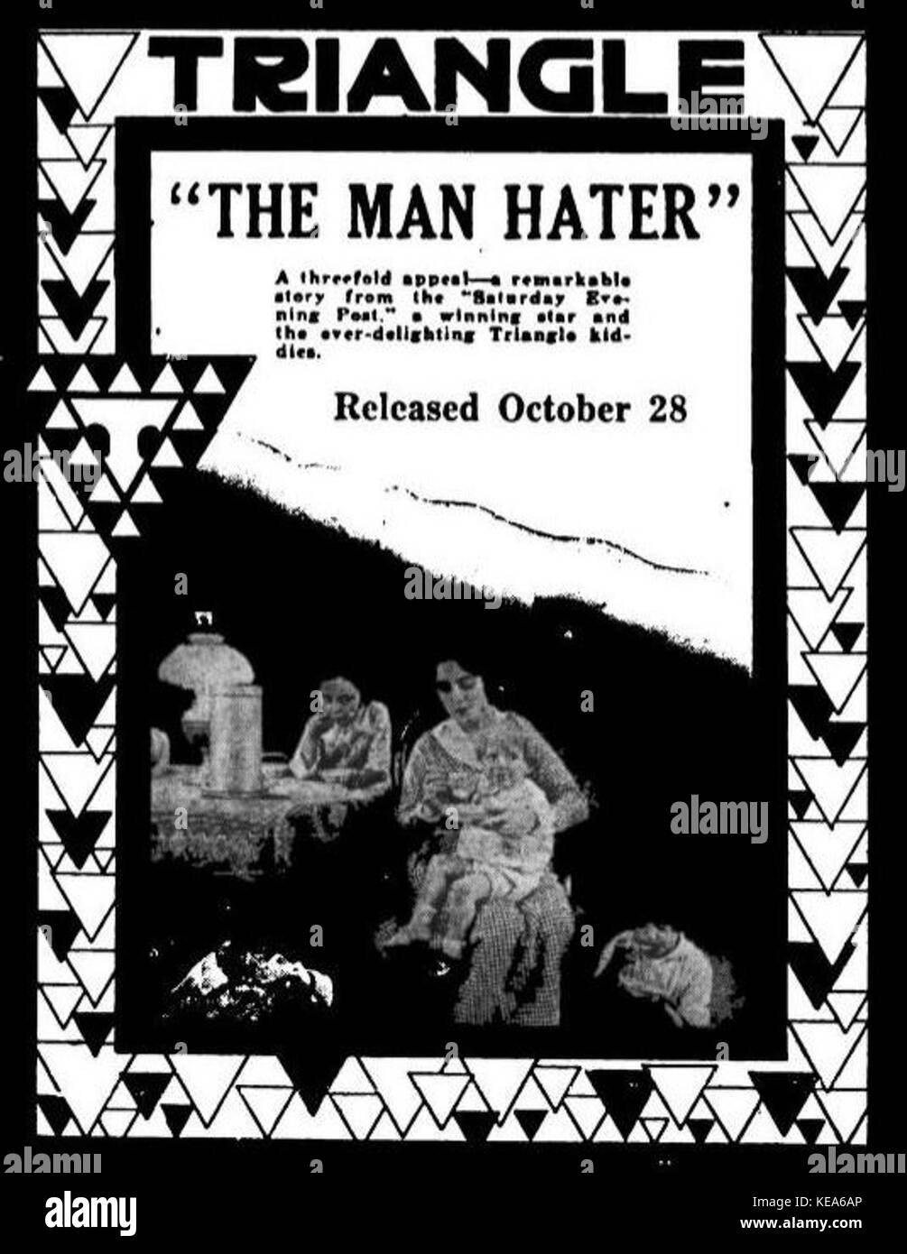 The Man Hater (1917) 1 Stock Photo - Alamy