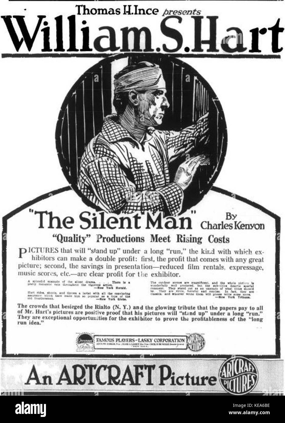The Silent Man (1917) 1 Stock Photo - Alamy
