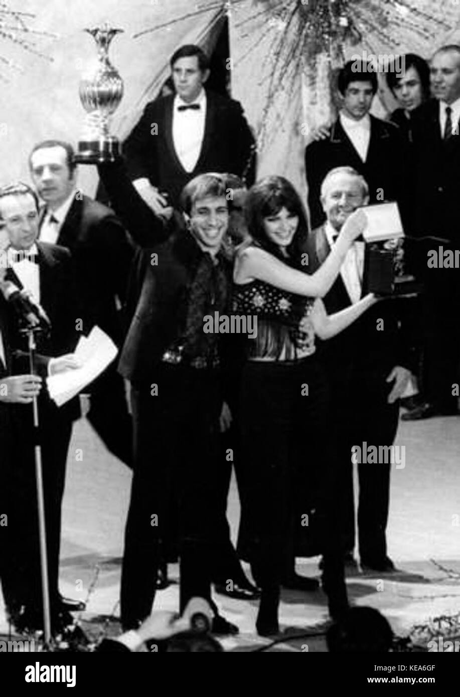 The 1970 Sanremo Music Festival featured prominent Italian performers ...