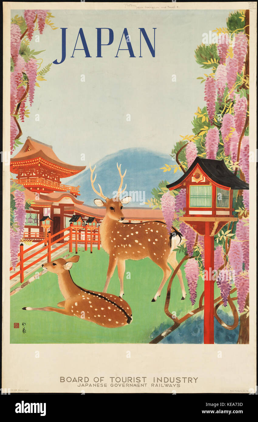 Japan travel 1930s hi-res stock photography and images - Alamy