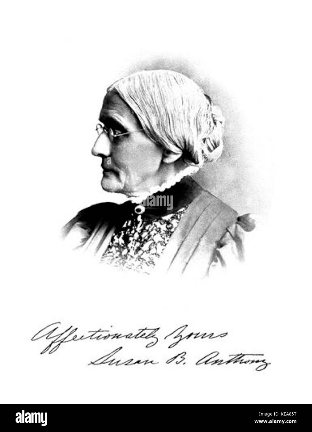 Susan b anthony Black and White Stock Photos & Images - Alamy