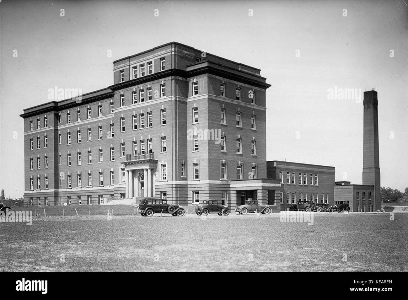 East General Hospital 1928 Stock Photo - Alamy