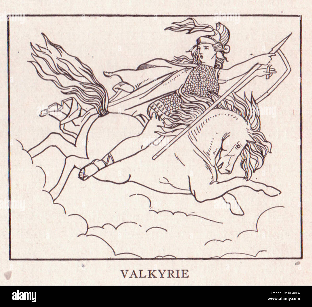Valkyrie old hi-res stock photography and images - Alamy