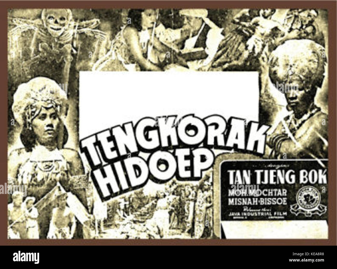 Poster tengkorak hidoep Stock Photo - Alamy