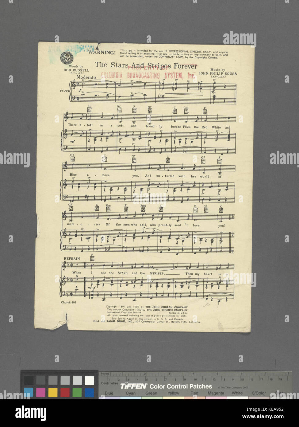 This image features the American national anthem, 'The Stars and ...