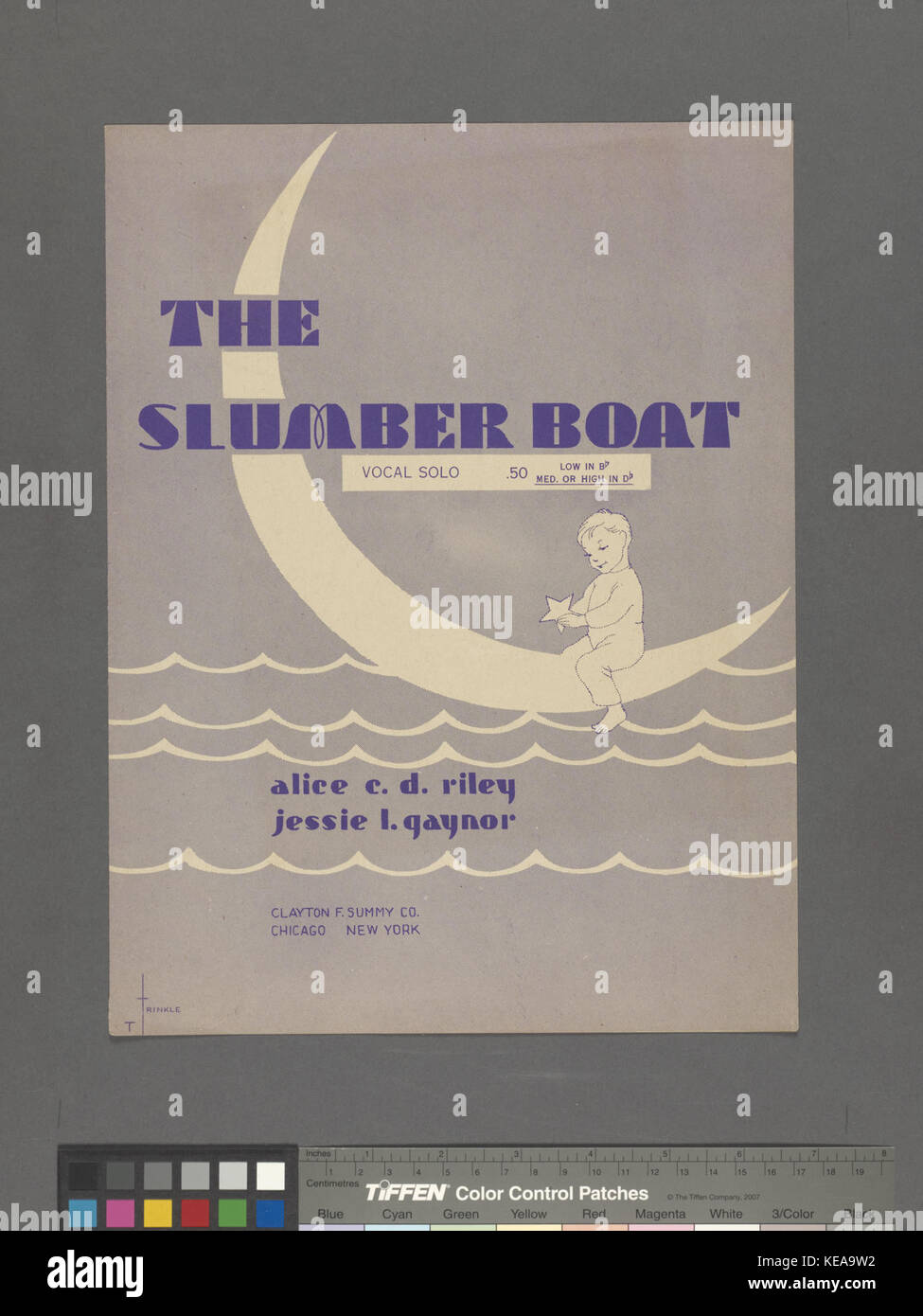 The slumber boat (NYPL Hades 610217 1255970 Stock Photo - Alamy
