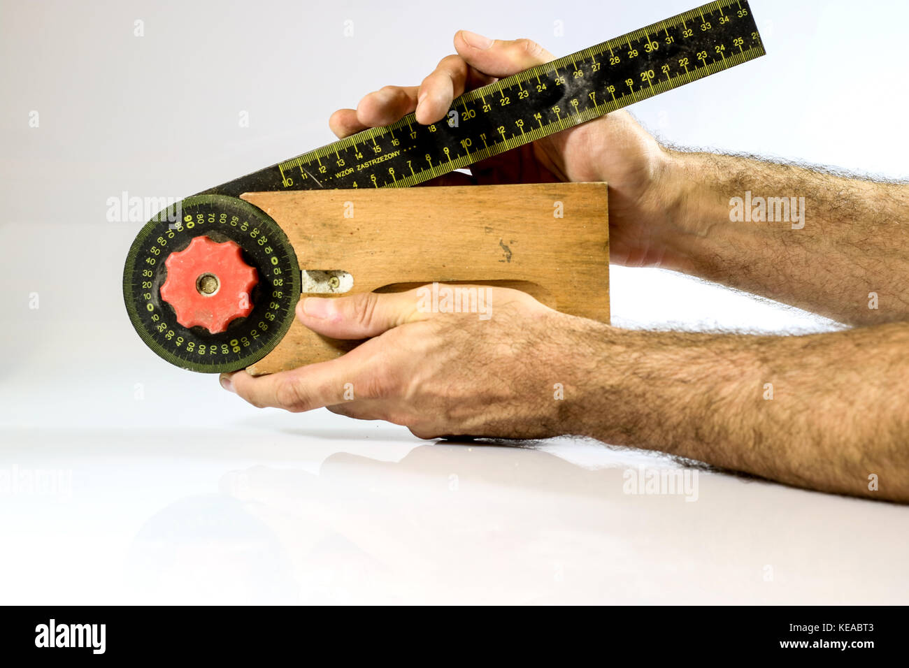 Tools for workshop work. Drill, grinder, scoop and screwdriver. White ...