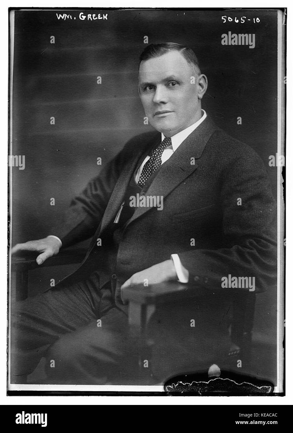 William Green in 1919 Stock Photo - Alamy