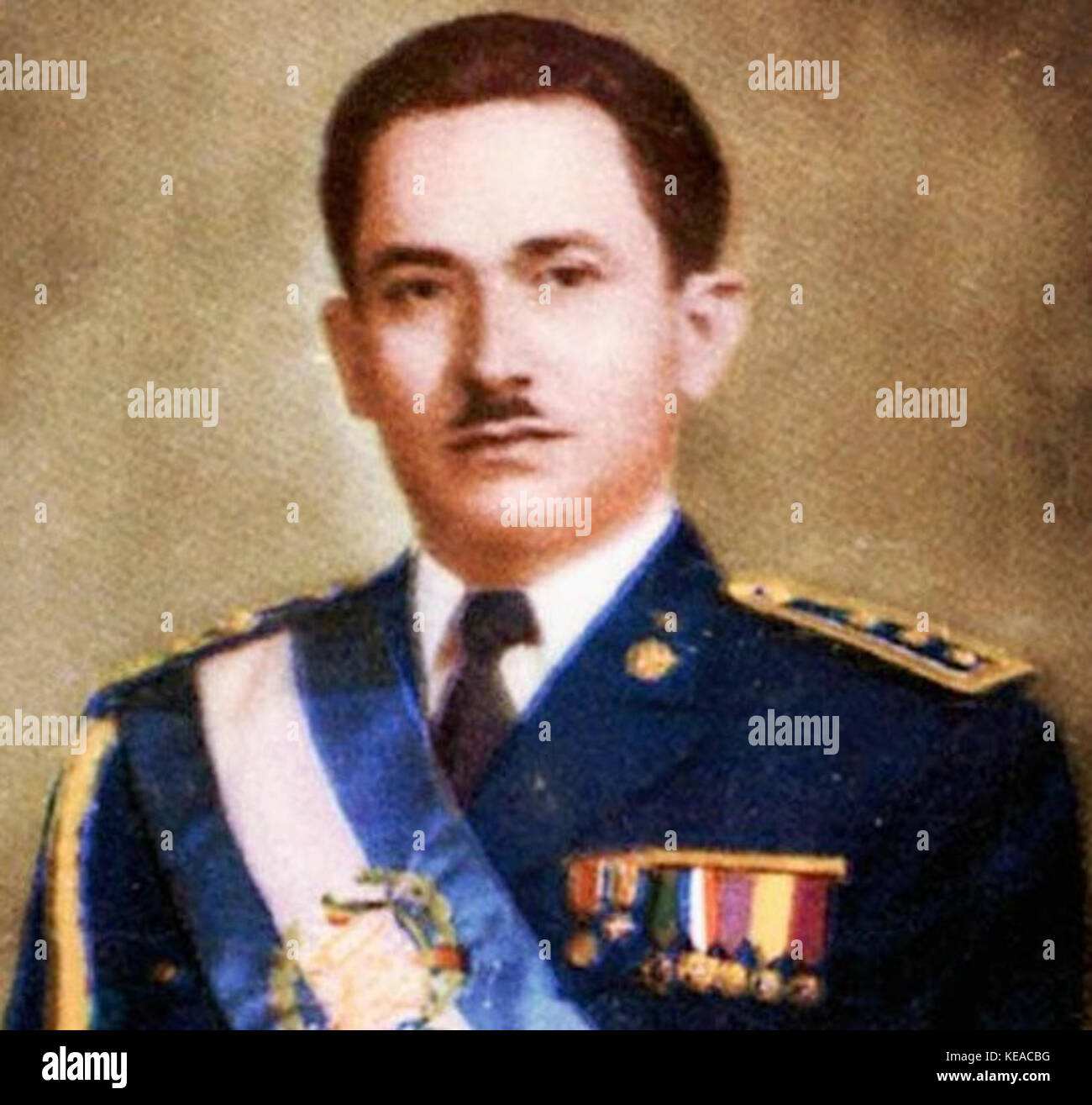 Carlos Castillo Armas Color Stock Photo - Alamy