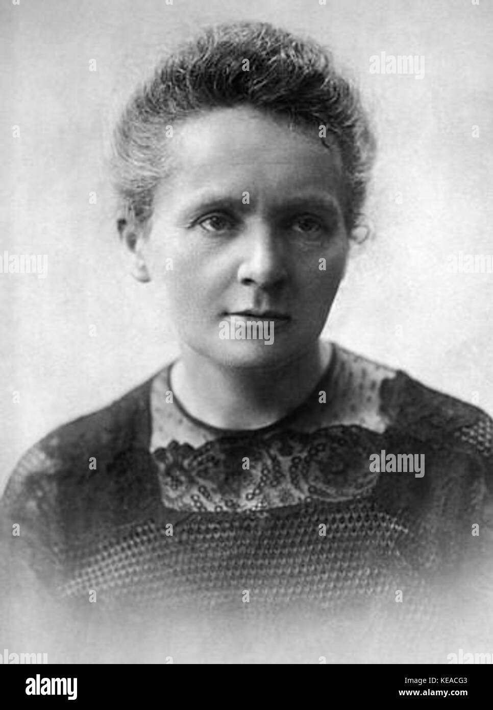 A photograph of Marie Curie, taken in 1922. Curie, a pioneering ...