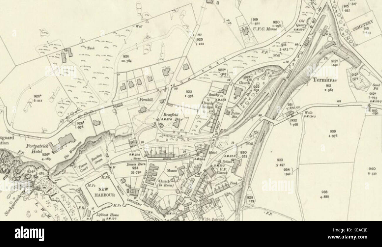 Historic portpatrick hi-res stock photography and images - Alamy