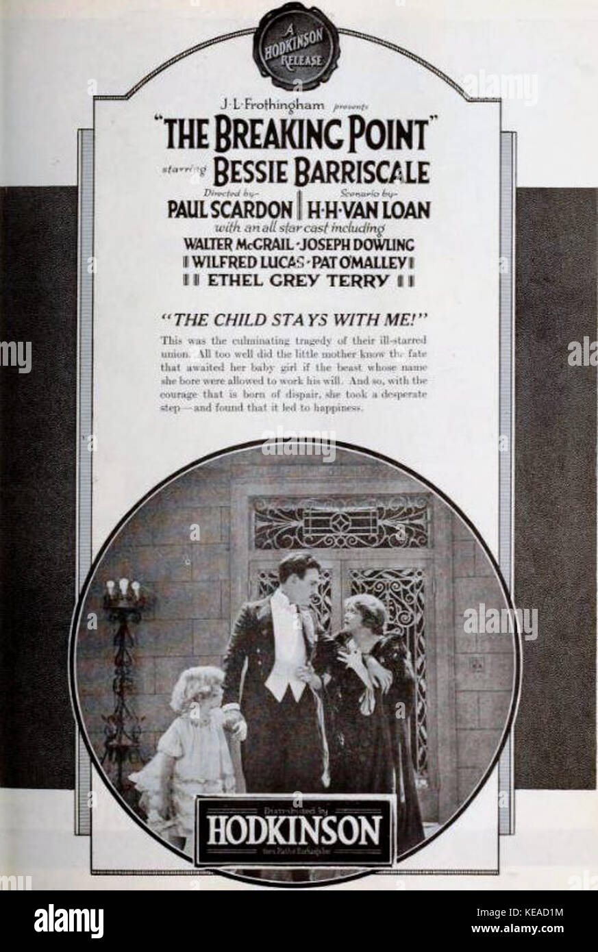 The Breaking Point (1921) 7 Stock Photo - Alamy